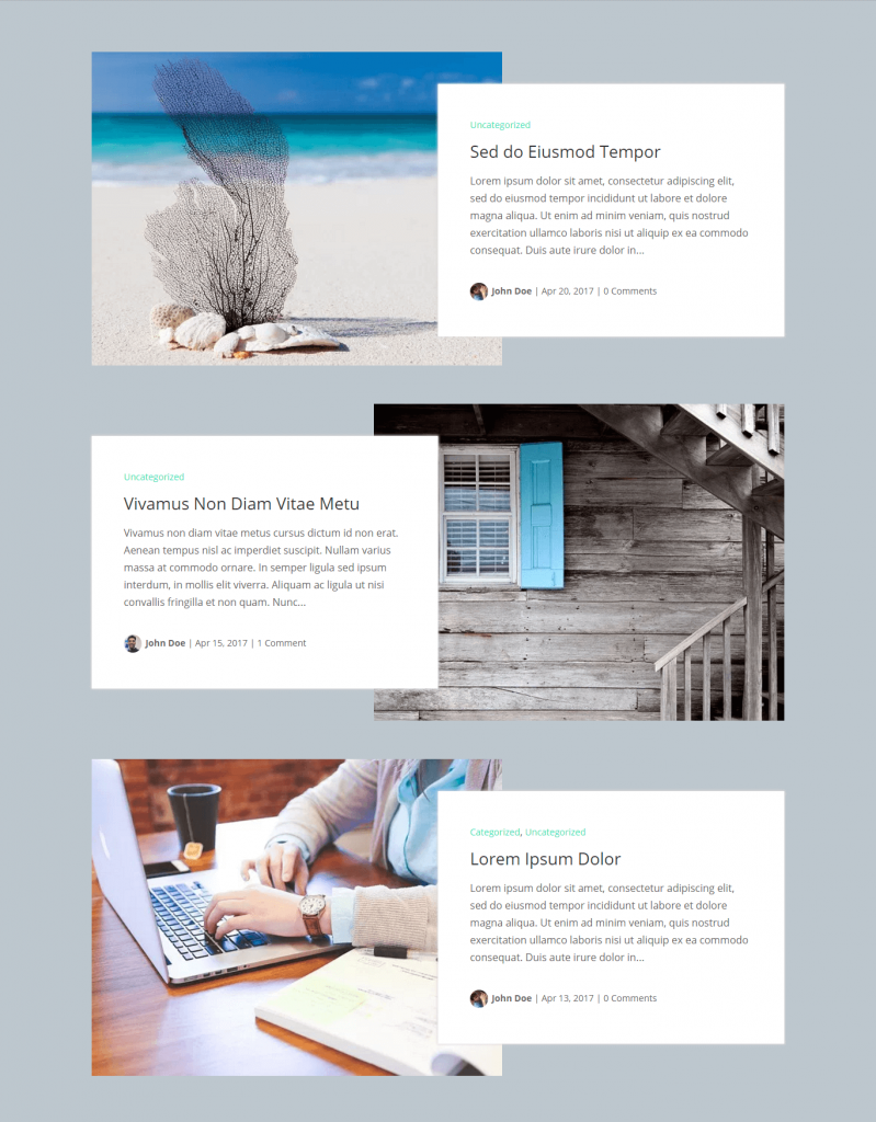 Powerpack Divi Site With Multiple New Blog Layouts from “Divi Extended”